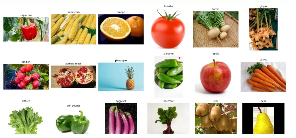 Automated Fruit & Vegetable Identification Model: Tutorial